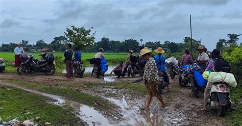 မြိုင်နှင့် ရေစကြိုမြို့နယ်တို့တွင် တိုက်ပွဲဖြစ်ပွား၊ ခင်ဦးဒေသခံ ၂ ဦးကို စစ်တပ်က ပစ်သတ်