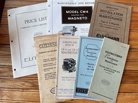 Eisemann Magneto Literature Aumann Auctions Inc