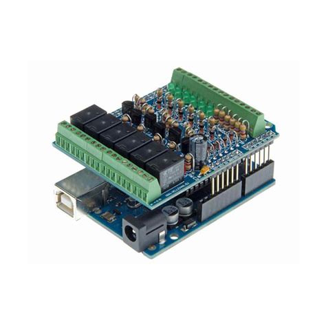 Kit Shield 6 In Digitali 6 In Analogici 6 Uscite Relè Per Arduino