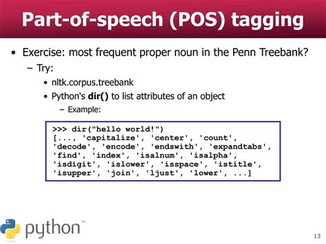 Nltk Python Basic Natural Language Processing Ppt Web Development Internet