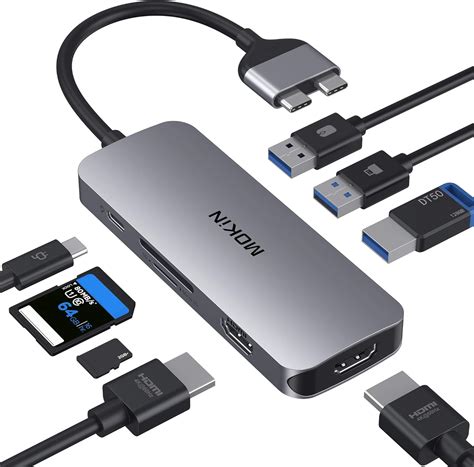 Amazon.com: Docking Station for MacBook Pro Air, USB C Docking Station ...
