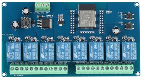 ESP32 RELAY08 Seeit Seeit ESP32 RELAY08 Relay Control Card Module For