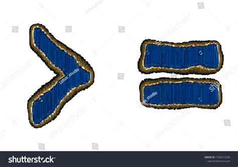 Set Symbols Right Angle Bracket Equals Stock Illustration 1704612208 Shutterstock