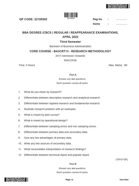 Research Methodology Pdf Sampling Statistics Survey Methodology