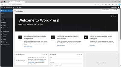 windows从零安装wordpress windows安装wordpress 6 5 2 csdn博客