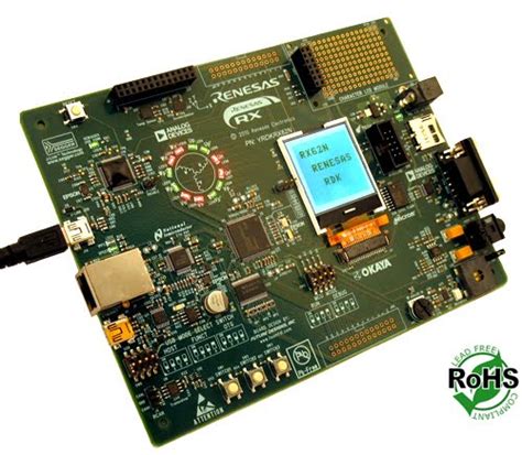 Embedded Systems In Egypt الأنظمة المضمنة المصرية Gyro Horizon Renesas Rx62n Kit