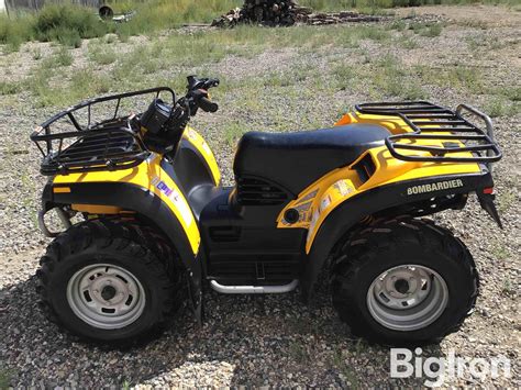 2001 Bombardier Traxter 500 4x4 Atv Transportation Bigiron