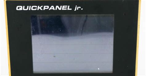 13710 Tcp Quickpanel Jr Operator Interface With Communication Module Parts Qpj1d121s2p