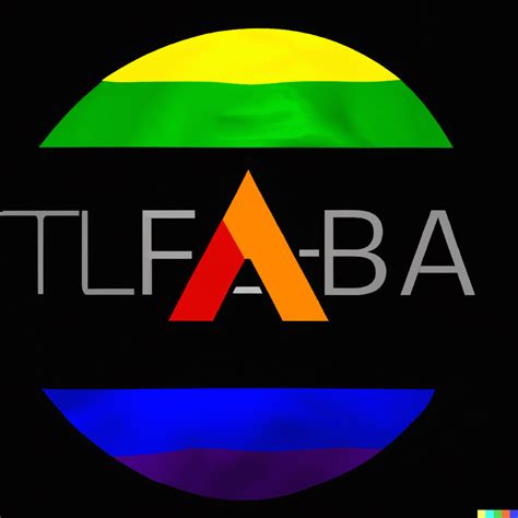 A Half Life Lambda With A Gay Pride Flag Design Centered On A Black