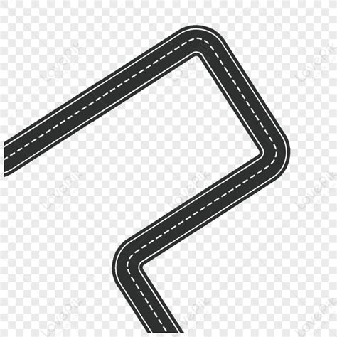 구불 한 도로 경주 트랙 장난감 자동차 일러스트 도시 시스템 검은 손으로 그린 도로클립 아트 Png 일러스트 무료 다운로드 Lovepik