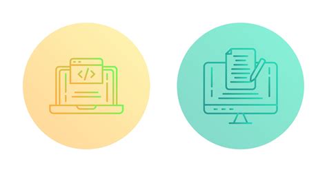Coding And Note Icon Vector Art At Vecteezy