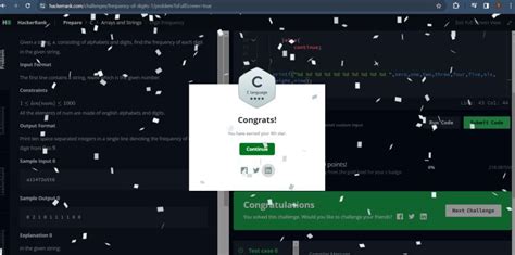 Hackerrank Cprogramming Achievementunlocked Continuouslearning