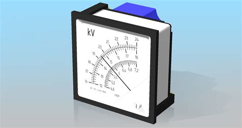 各种电压表系列 22 模型图纸下载 懒石网