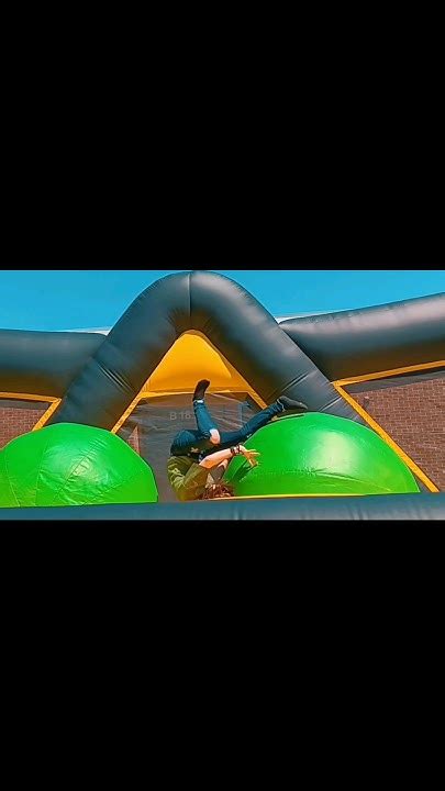 I Fell While Walking 😂 Bouncyhouse Bouncycastle Trampoline