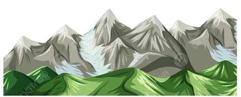 從山頂欣賞壯麗的自然美景全景 向量 剪貼畫 天空 山向量圖案素材免費下載PNGEPS和AI素材下載 Pngtree