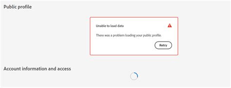 Unable To Load Data Plans Unable To Delete Accou Adobe Community