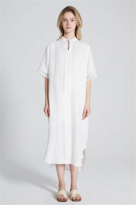 Lara Ethnic Short Sleeve Embroidered Dress Roselabel