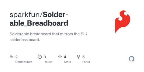 Github Sparkfunsolder Ablebreadboard Solderable Breadboard That