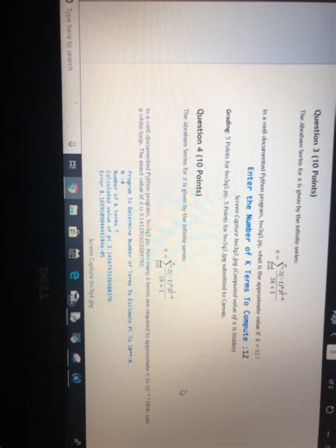 Solved Using Python Solve Question 3 And 4 In The Simplest Way