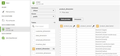 Vertica Integration With Qlik Sense Connection Guide