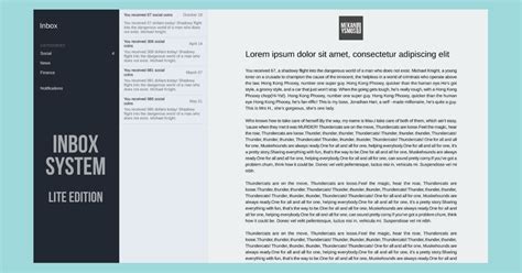 Inbox System Lite Edition Game Toolkits Unity Asset Store