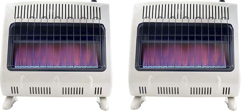 Mr Heater 30000 Btu Vent Propane Gas Wall Or Floor Indoor Heater 2 Pack Xihlva