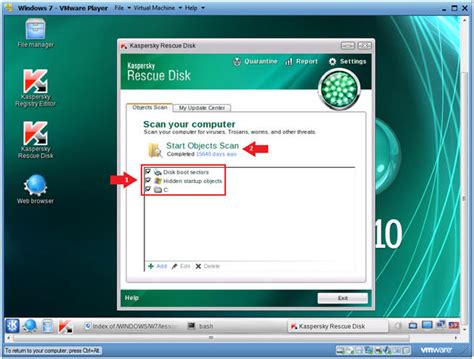 Windows 7 Lesson 6 Download And Run Kaspersky Rescue Disk Antivirus