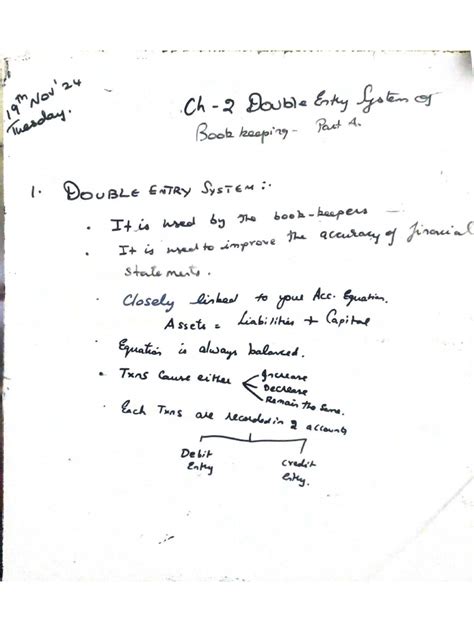 Igcse Accounts Ch2 Pdf