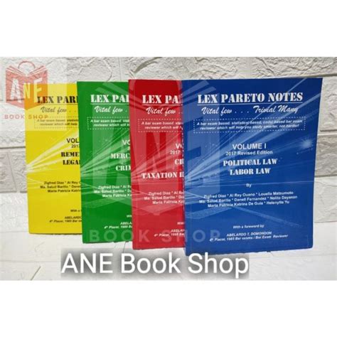AUTHENTIC REVISED LEX PARETO NOTES VOLUME 2 Lazada PH