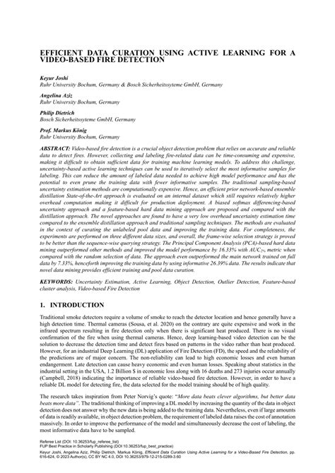 Pdf Efficient Data Curation Using Active Learning For A Video Based