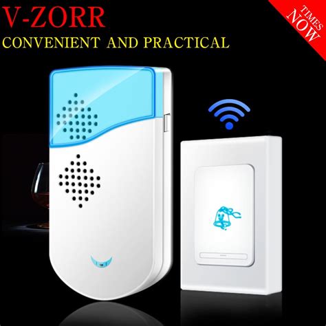 New Battery Door Bell Wireless Remote Control Outdoor Electronic