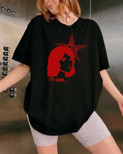 Tv Girl Shirt Downtown Girl Oversized T Shirt Tv Girl Graphic Tee