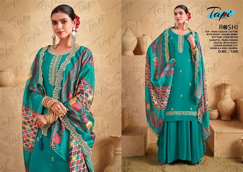 Tapi Suits Present Rashi Catalog Pure Viscose Cotton With Heavy Coding