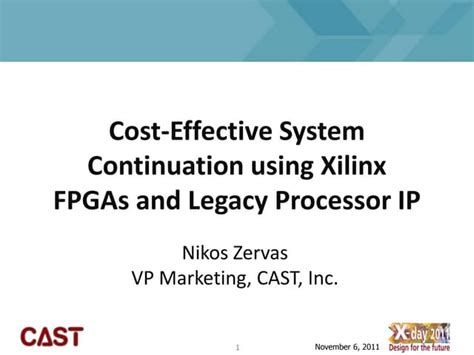 Cost Effective System Continuation Using Xilinx Fpgas And Legacy