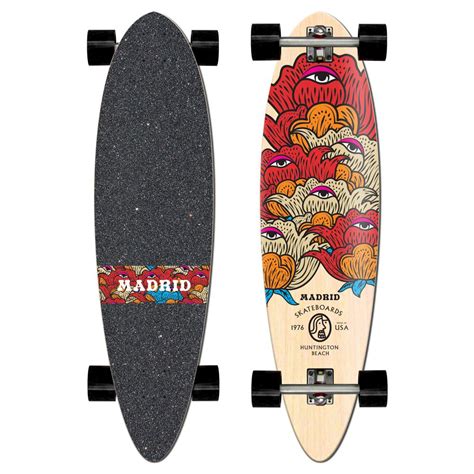 Madrid Blunt Seer 36 Pintail Longboard Longboards Usa