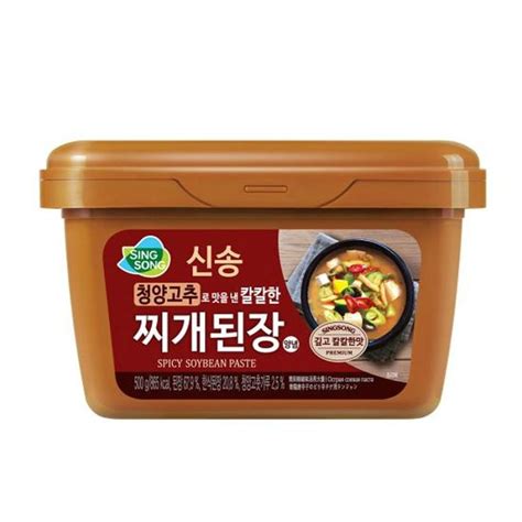 신송 청양고추로 맛을 낸 칼칼한 찌개된장 500gx3 홈플러스 택배배송