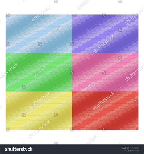 Tribal Triangles Grid Mosaic Tiles Lines Stock Vector Royalty Free 2173431177 Shutterstock