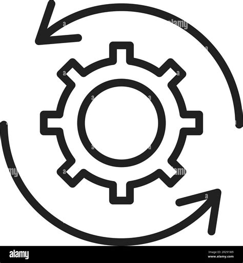 Rotate Icon Vector Image Suitable For Mobile Application Web