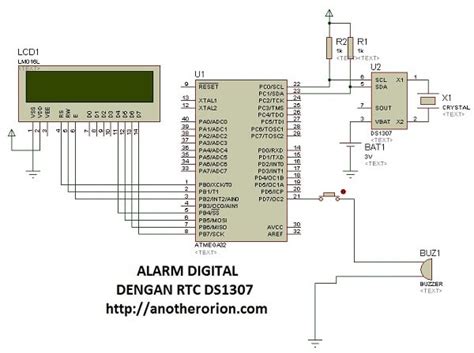√ Rtc Ds 1307 Dengan Codevision Avr 3 Alarm