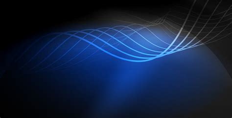 어둠 반짝이는 움직임 마법의 공간 빛에 추상적 인 물결을 빛난다 테크노 추상적인 배경 곡선에 대한 스톡 벡터 아트 및 기타