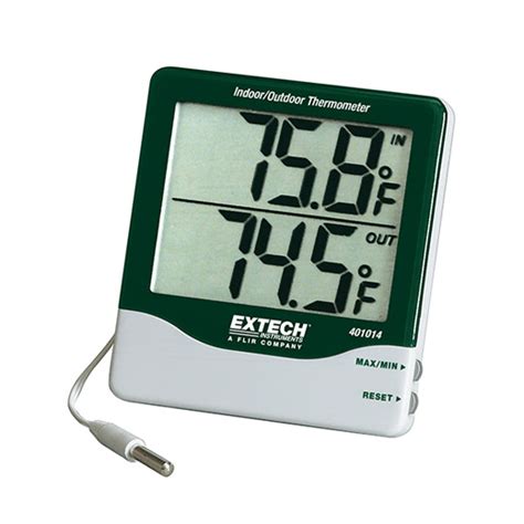 Extech 401014 Big Digit Indoor Outdoor Thermometer Lyssos Enterprises