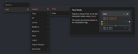 working with nodes rivet