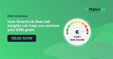 Matrix Iq On Linkedin Smartlink Fleet Risk Insights Can Help Achieve Your Esg Goals