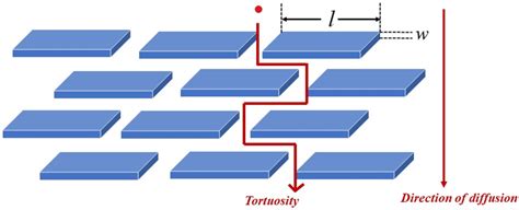 Schematic Illustration Of The Tortuous Path Model Download