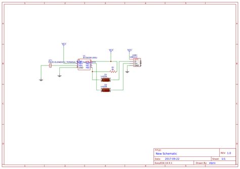 Smd Attiny85 45 Programmer EasyEDA Open Source Hardware Lab