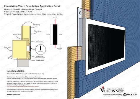 Foundation Vents Vulcan Vents Fire And Ember Safe Vents