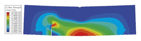 The Mpsn Of The Crack Propagation Process Using Xfem A Initial