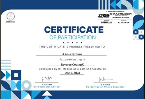 Anis Fathima On Linkedin I Am Excited To Share That I Recently