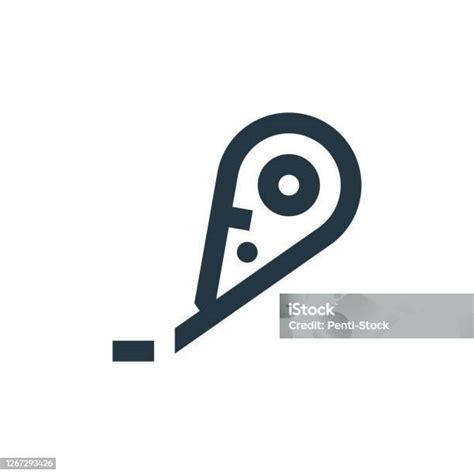 흰색 배경에서 격리된 보정기 벡터 아이콘입니다 웹 사이트 디자인 및 모바일 앱 개발을위한 개요 얇은 라인 보정 아이콘 얇은 선