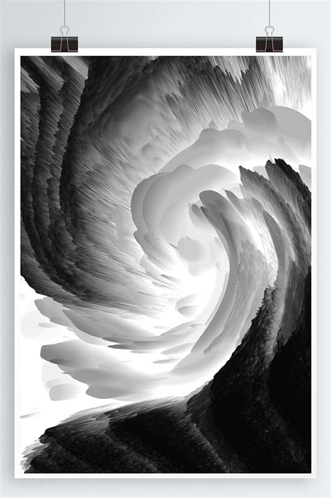 水墨背景水墨海报